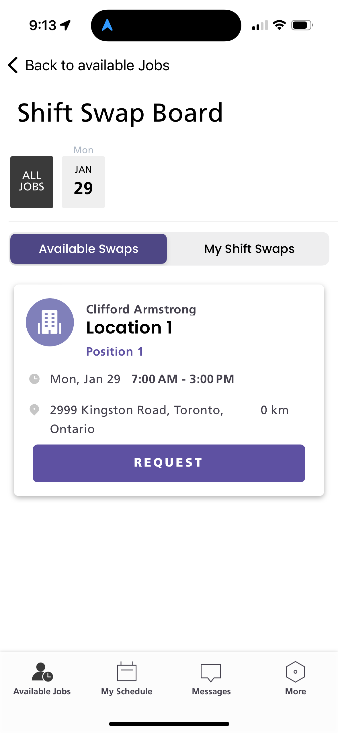 How do I Swap Shift(s)? – Accushield